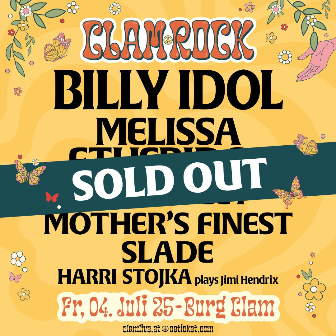 Clam Rock 2025 @ Burg Clam, Klam · 04.07.2025 · Volume Events