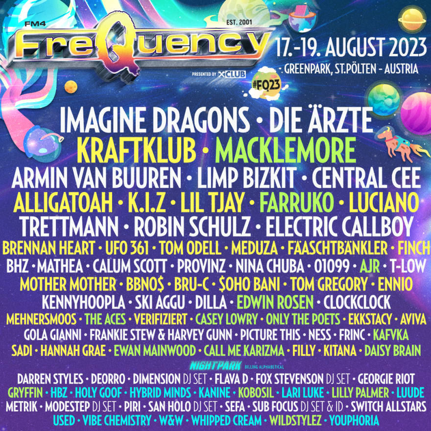 FM4 Frequency 2023 - Line Up Phase 4 ist da! - Return of the Mack ...