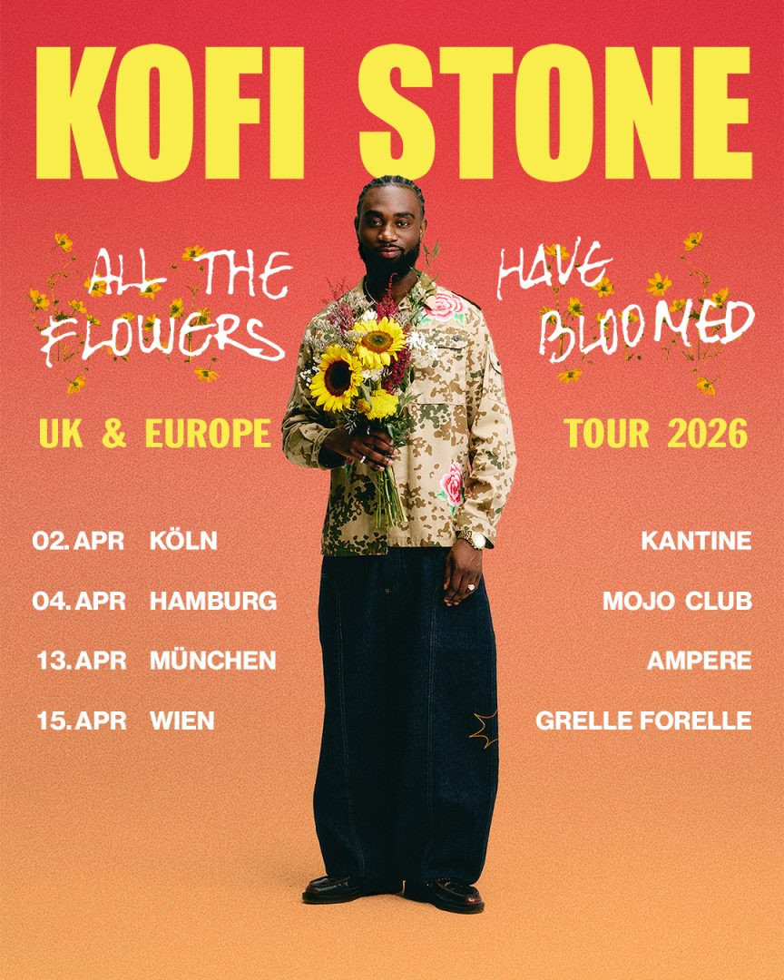 Kofi Stone @ Grelle Forelle, Wien · 15.04.2026 · Volume Events